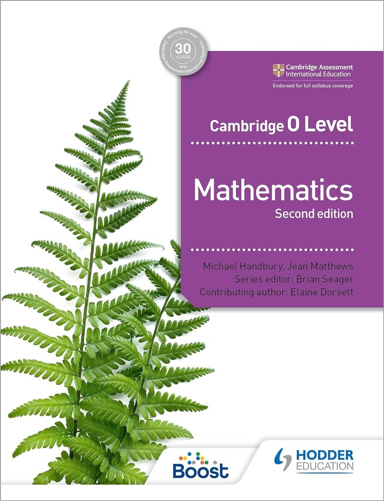 Cambridge O Level Mathematics Second edition: Hodder Education Group ...